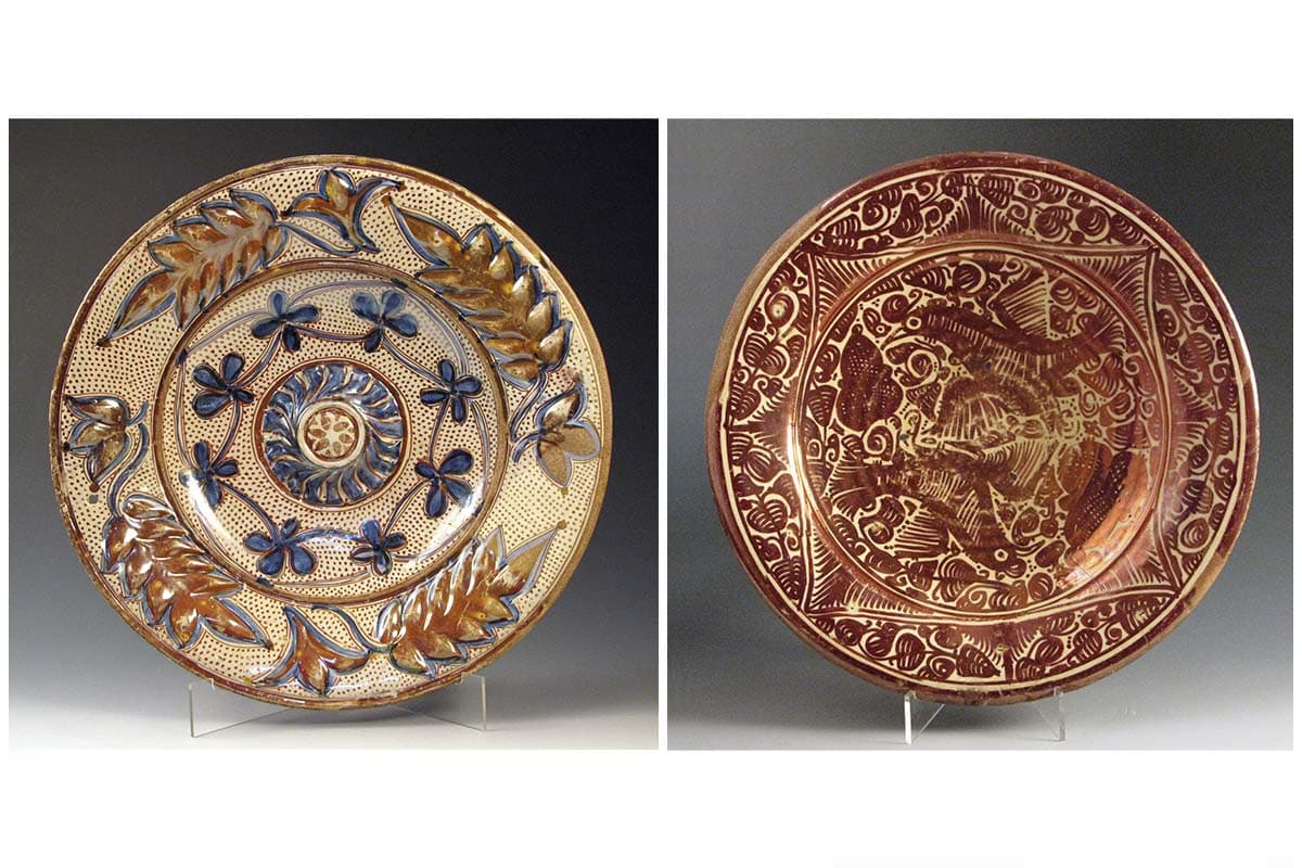 La cerámica de reflejo metálico - Manises